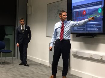 Representatives from Aston Martin hold talk at University of Sussex ...