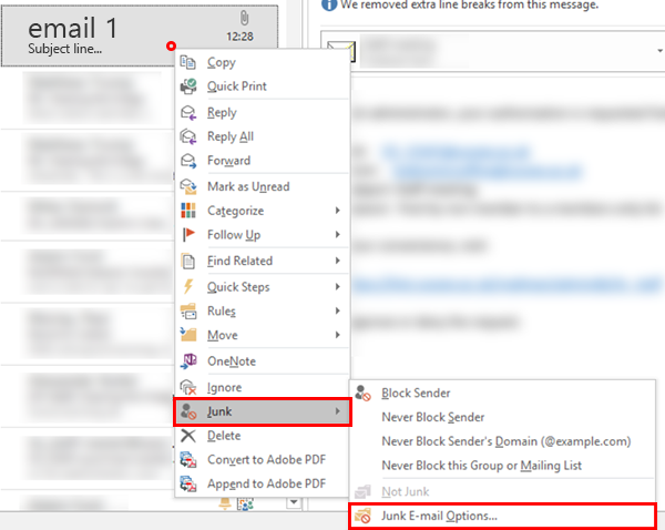 Outlook email keeps going to junk - houndsenturin Outlook email keeps going to junk - houndsenturin