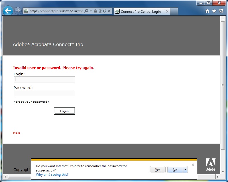 138. Quick start Guide to using AdobeConnect Pro at Sussex : Guide ...
