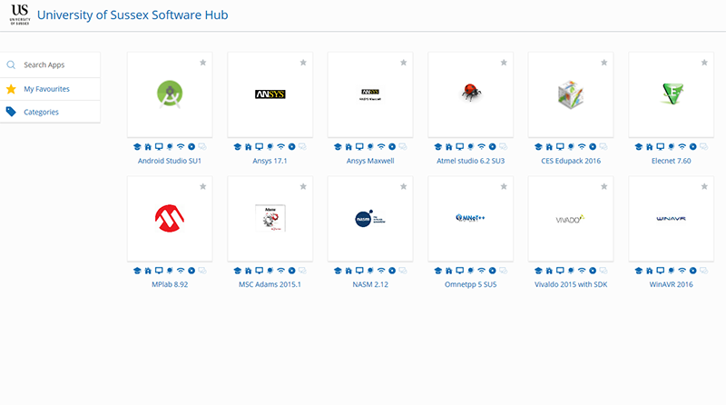 Software Hub : Software : ... : ITS : University of Sussex