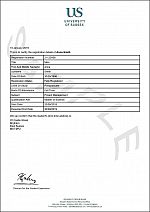 Student letters : Student Systems and Records Office : University of Sussex